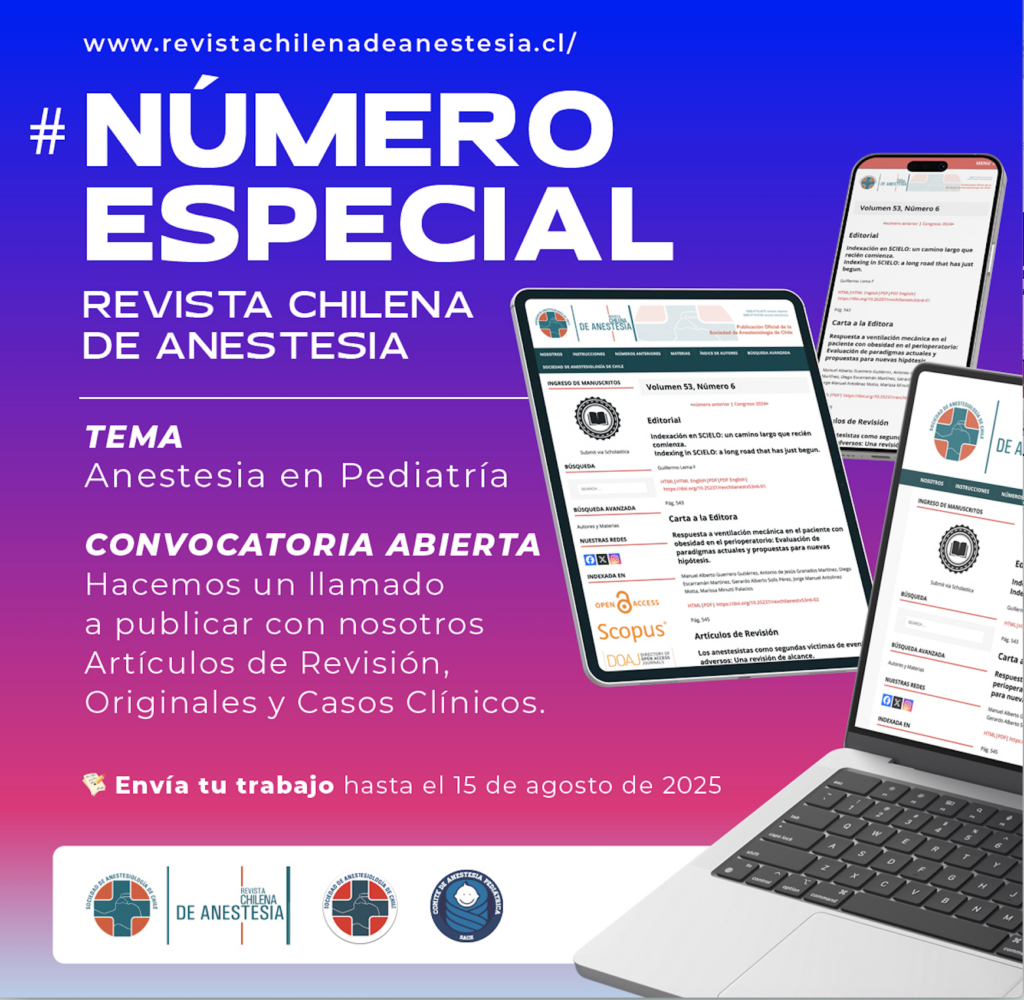 Síndrome de Joubert y anestesia - Revista Chilena de Anestesia